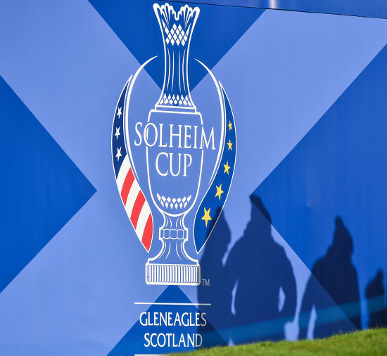 Solheim Cup Logo Shadows On 1st Editorial Stock Photo - Stock Image ...