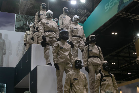 Chemical Warfare Suits Worlds Leading Defence Editorial Stock Photo ...
