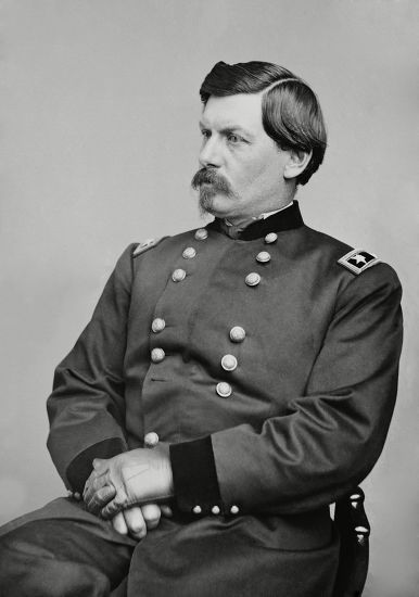 Us Civil War General George Mcclellan Editorial Stock Photo - Stock ...