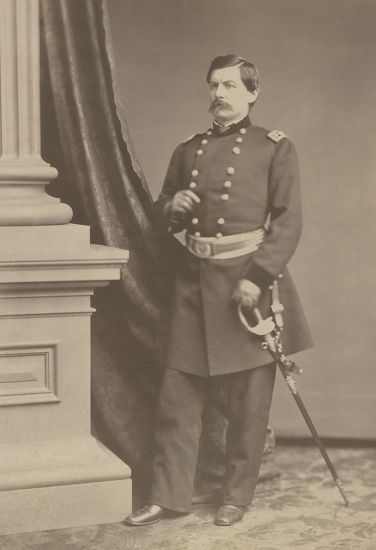 Us Civil War General George Mcclellan Editorial Stock Photo - Stock ...
