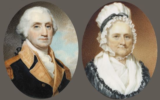 Martha Washington 1801 George Washington 1801 Editorial Stock Photo ...