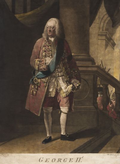 King George Ii Great Britain 1759 Editorial Stock Photo - Stock Image ...