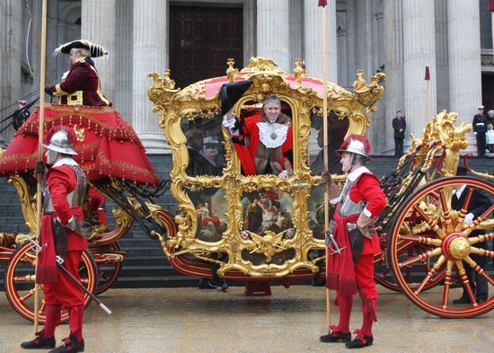 Lord Mayor Nick Anstee City London Editorial Stock Photo - Stock Image ...