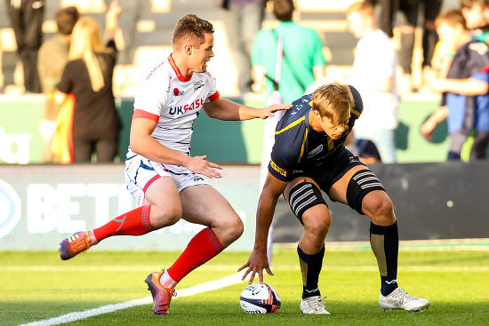 Caleb Montgomery Worcester Warriors Editorial Stock Photo - Stock Image ...