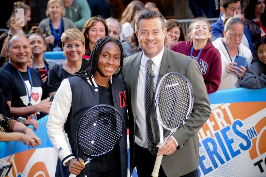 Cori Gauff Carson Daly Rockefeller Center Editorial Stock Photo - Stock ...