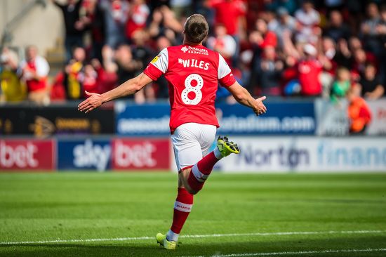 Ben Wiles Rotherham United Celebrating His Editorial Stock Photo ...