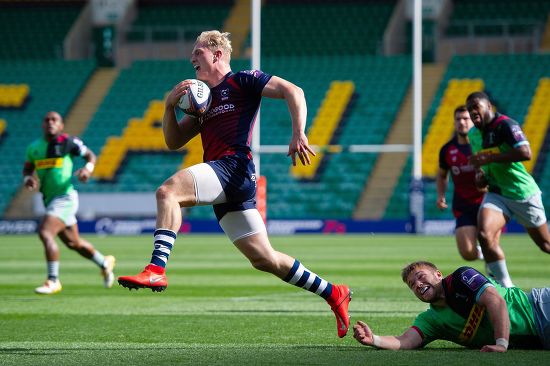 Aaron Chapman Bristol Bears Action Editorial Stock Photo - Stock Image ...