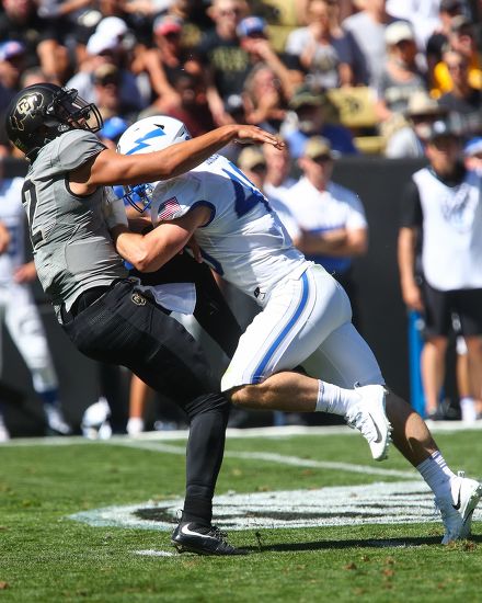 Colorado Buffaloes Quarterback Steven Montez 12 Editorial Stock Photo ...