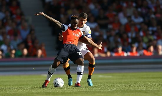 Kazenga Lua Lua Luton Town Battles Editorial Stock Photo - Stock Image ...