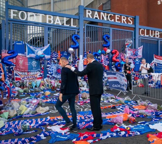 Former Rangers Team Mates Gregory Vignal Editorial Stock Photo - Stock ...