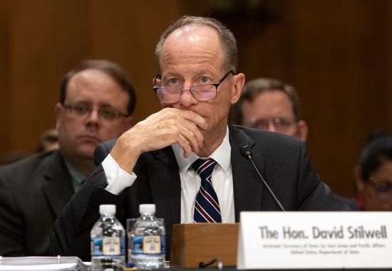 David Stilwell Assistant Secretary State East Editorial Stock Photo ...
