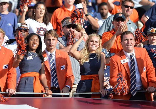 Auburn Tigers Fans Cheering Their Team Editorial Stock Photo - Stock ...