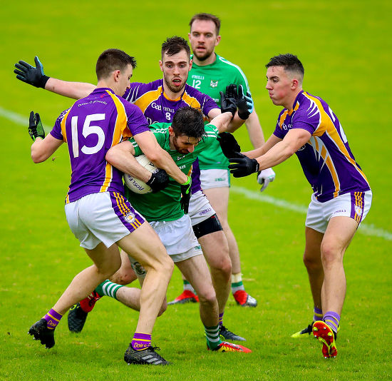 Derrygonnelly Vs Roslea Derrygonnellys Garvan Jones Editorial Stock ...