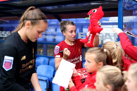 Anke Preuss Becky Jane Liverpool Fc Editorial Stock Photo - Stock Image ...