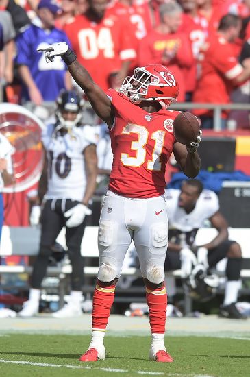 Kansas City Chiefs Running Back Darrel Editorial Stock Photo - Stock ...