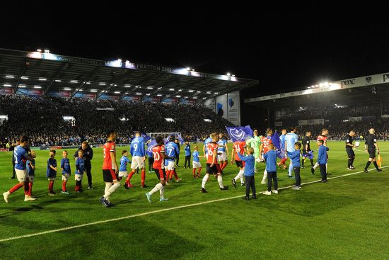 Teams Come Out On Pitch Kick Editorial Stock Photo - Stock Image ...