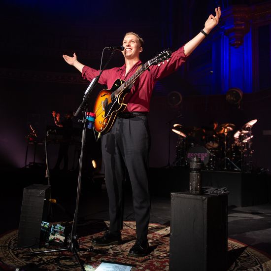 George Ezra Performing Part Albert Sessions Editorial Stock Photo ...