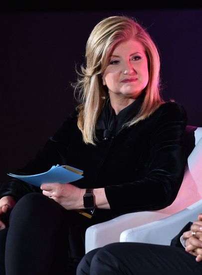 Arianna Huffington Founder Ceo Thrive Global Editorial Stock Photo ...