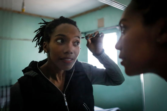 Kenyan Transgender Woman Audrey Mbugua Puts Editorial Stock Photo ...