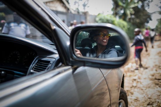 Kenyan Transgender Woman Audrey Mbugua Reflected Editorial Stock Photo ...