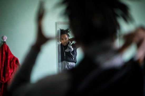 Kenyan Transgender Woman Audrey Mbugua Checks Editorial Stock Photo ...