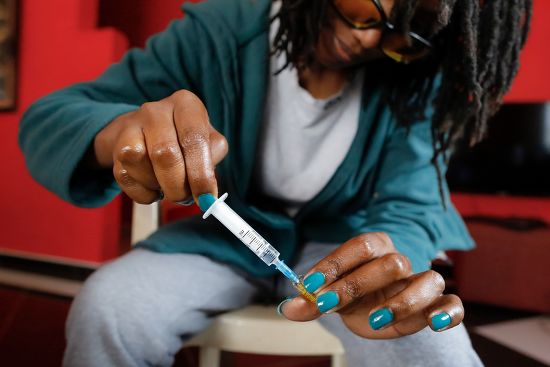 Kenyan Transgender Woman Audrey Mbugua Prepares Editorial Stock Photo ...