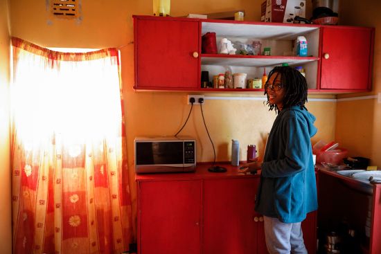 Kenyan Transgender Woman Audrey Mbugua Prepares Editorial Stock Photo ...