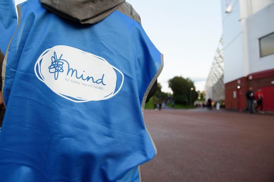 Volunteers Collect Mind Charity Outside Stadium Editorial Stock Photo ...
