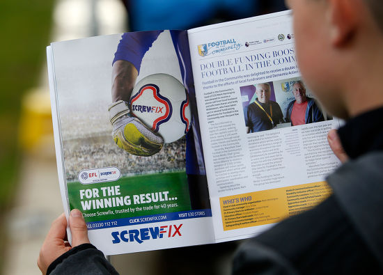 Match Day Program Editorial Stock Photo - Stock Image | Shutterstock