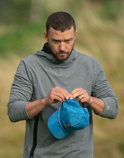 Justin Timberlake Adjusts His Hat On Editorial Stock Photo - Stock ...