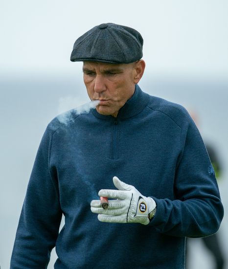Vinnie Jones Smokes Cigar On 11th Editorial Stock Photo - Stock Image ...