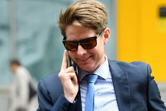 Jarrod Mclean Arrives Supreme Court Victoria Editorial Stock Photo ...