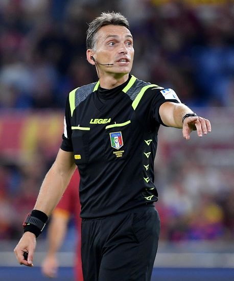 Italian Referee Massimiliano Irrati During Italian Editorial Stock ...