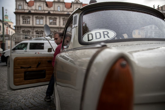 License Plate East Germany Ddr Placed Editorial Stock Photo - Stock ...