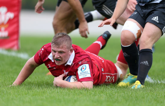 Jac Morgan Scarlets Scores Try Editorial Stock Photo - Stock Image ...