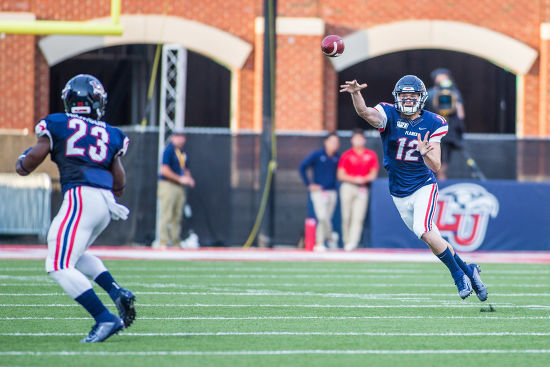Liberty Flames Quarterback Stephen Calvert 12 Editorial Stock Photo ...