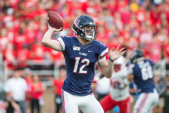 Liberty Flames Quarterback Stephen Calvert 12 Editorial Stock Photo ...