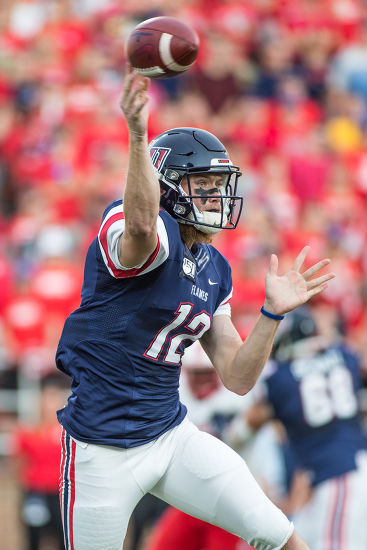 Liberty Flames Quarterback Stephen Calvert 12 Editorial Stock Photo ...