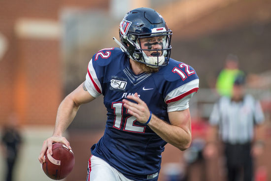 Liberty Flames Quarterback Stephen Calvert 12 Editorial Stock Photo ...