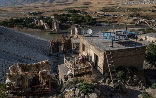 Villager Cleaning Wool Front Her House Editorial Stock Photo - Stock ...