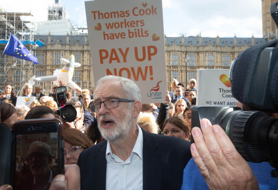 Jeremy Corbyn Staff Members Thomas Cook Editorial Stock Photo - Stock ...