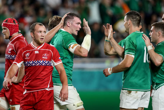Ireland Vs Russia Irelands Peter Omahony Editorial Stock Photo - Stock ...