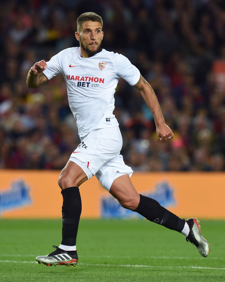 Daniel Carrico Sevilla Fc Editorial Stock Photo - Stock Image ...