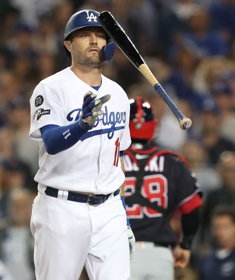 Los Angeles Dodgers Left Fielder Aj Editorial Stock Photo - Stock Image ...