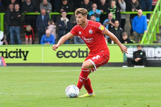 Josh Doherty 3 Crawley Town During Editorial Stock Photo - Stock Image ...