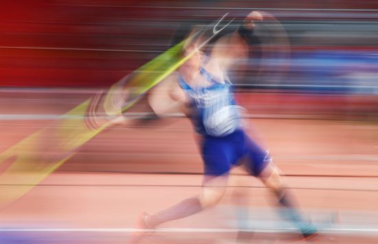 Riley Dolezal Usa Competes Mens Javelin Editorial Stock Photo - Stock ...