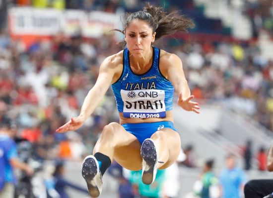 Laura Strati Italy Competes Womens Long Editorial Stock Photo - Stock ...