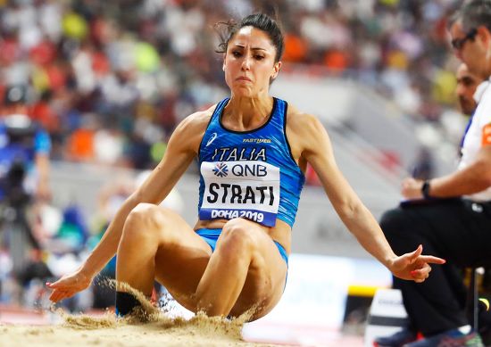 Laura Strati Italy Competes Womens Long Editorial Stock Photo - Stock ...