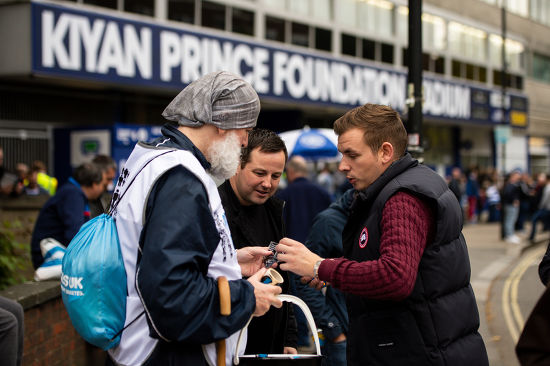 Commercial Marketing Prostate Cancer Bucket Collector Editorial Stock ...