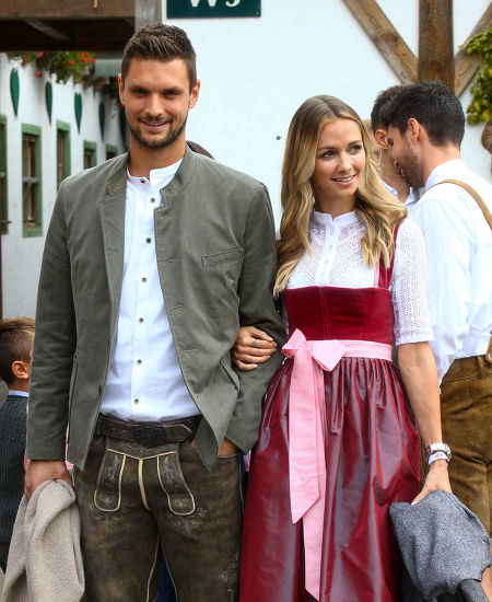 Sven Ulreich Wife Lisa Fc Bayern Editorial Stock Photo - Stock Image ...